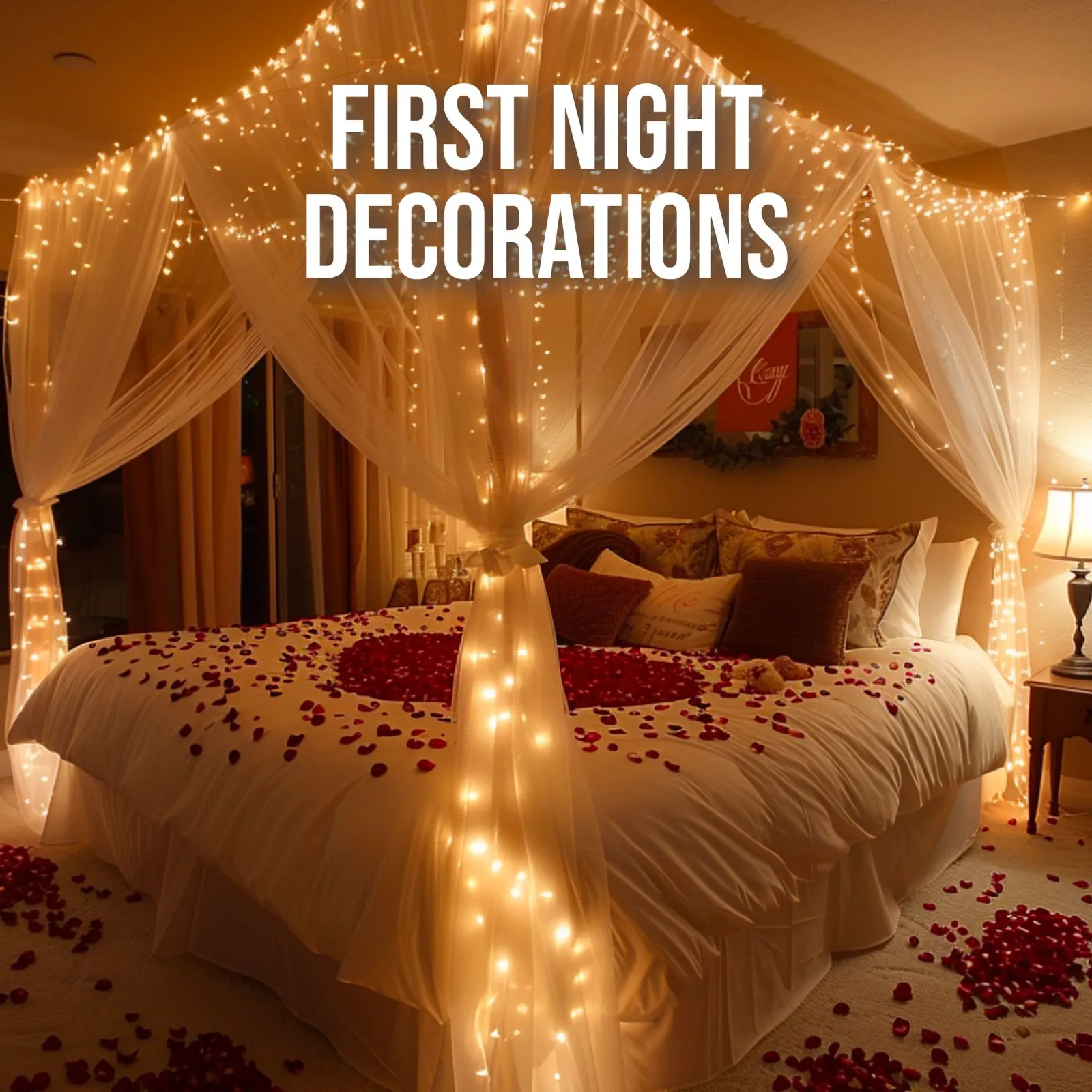 Add extra happiness quotient to your wedding night with our exclusive ...